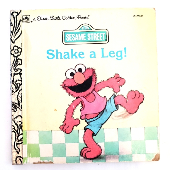 Sesame Street | Toys | Elmo Sesame Street Shake A Leg Golden Book ...
